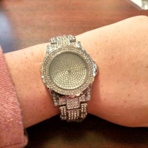 Jewelry | New Gorgeous Diamond Crystal Rhinestone Watch | Poshmark
